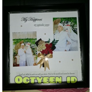 Jual Bingkai Foto Estetik/Bingkai Foto Unik/Bingkai Buket Bunga ...