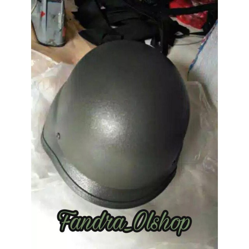 Jual Helm Tempur Pasukan Pendidikan TNI Kevlar. kualitas Terbaik ...