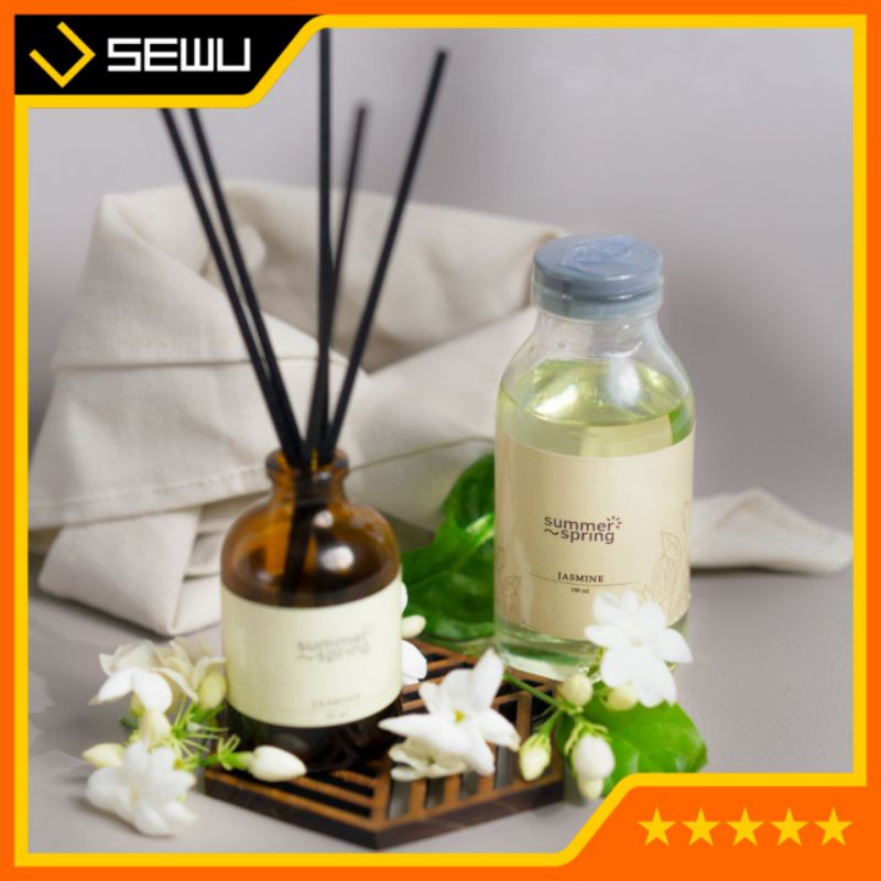 Jual Pengharum Ruangan Mewah Tahan Lama Summerspring Reed Diffuser ...
