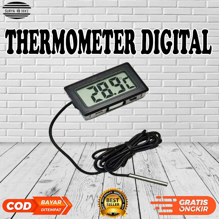 Jual Digital Thermometer / Termometer digital Kabel Sensor Indonesia ...