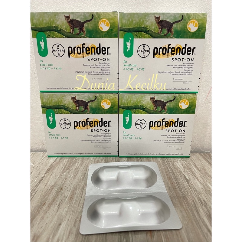 Jual Profender Spot On Untuk Kitten 0,5 - 2,5kg | Shopee Indonesia