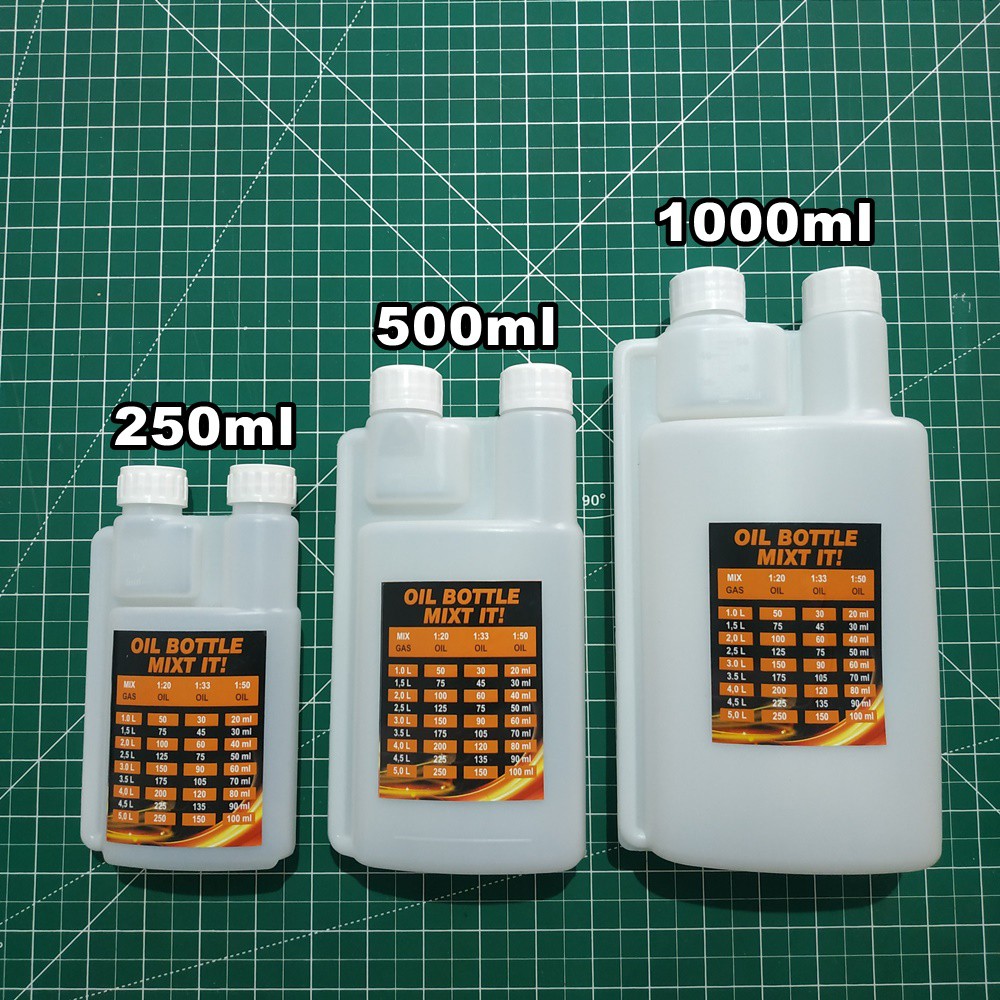 Jual BOTOL TAKARAN OLI SAMPING MOTOR VESPA BOTTLE OIL 250ML 500ML ...