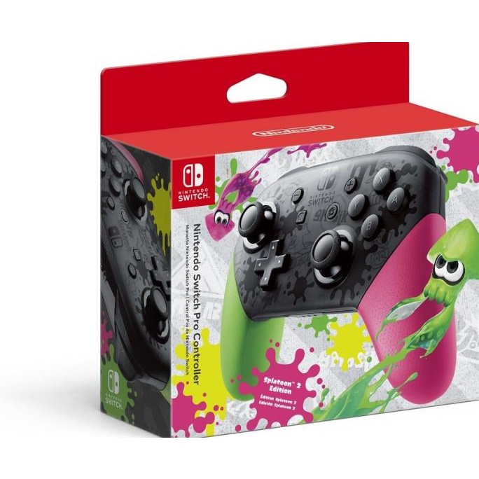 Jual NINTENDO SWITCH PRO CONTROLLER SPLATOON 2 EDITION Indonesia|Shopee ...