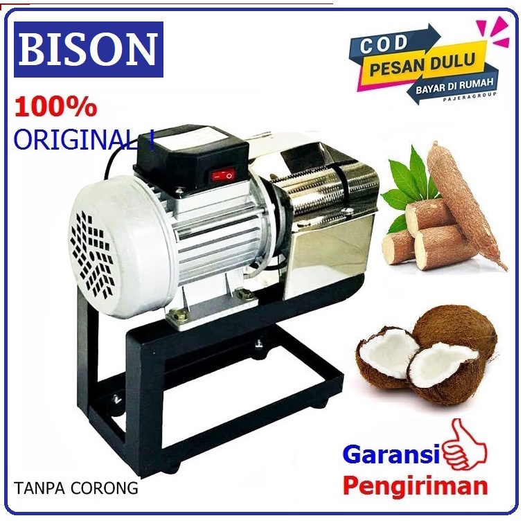 Jual Parutan Kelapa Bison Mesin Parut Kelapa Mesin Parutan Singkong Mesin Parut Serbaguna ...