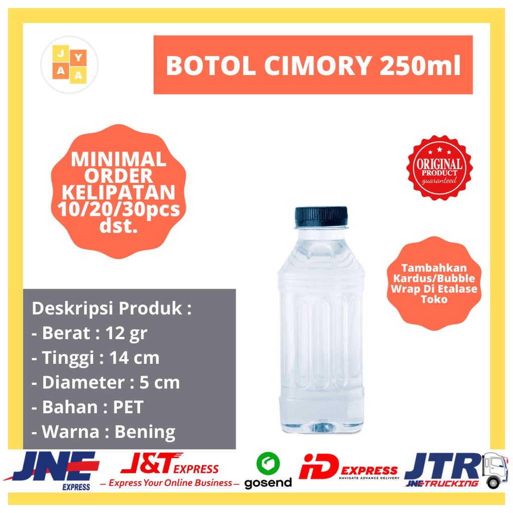Jual Botol Plastik Cimory 250 ML | Shopee Indonesia