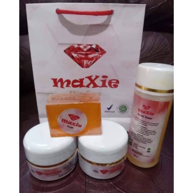 Jual CREAM MAXIE GLOW BPOM ORIGINAL 100% AMAN AMPUH MEMUTIHKAN GLOWING ACNE JERAWAT CREAM NRL ...
