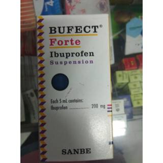 Jual Bufect Forte Susp 200 Mg Ibuprofen Forte Syrup Seperti Proris ...