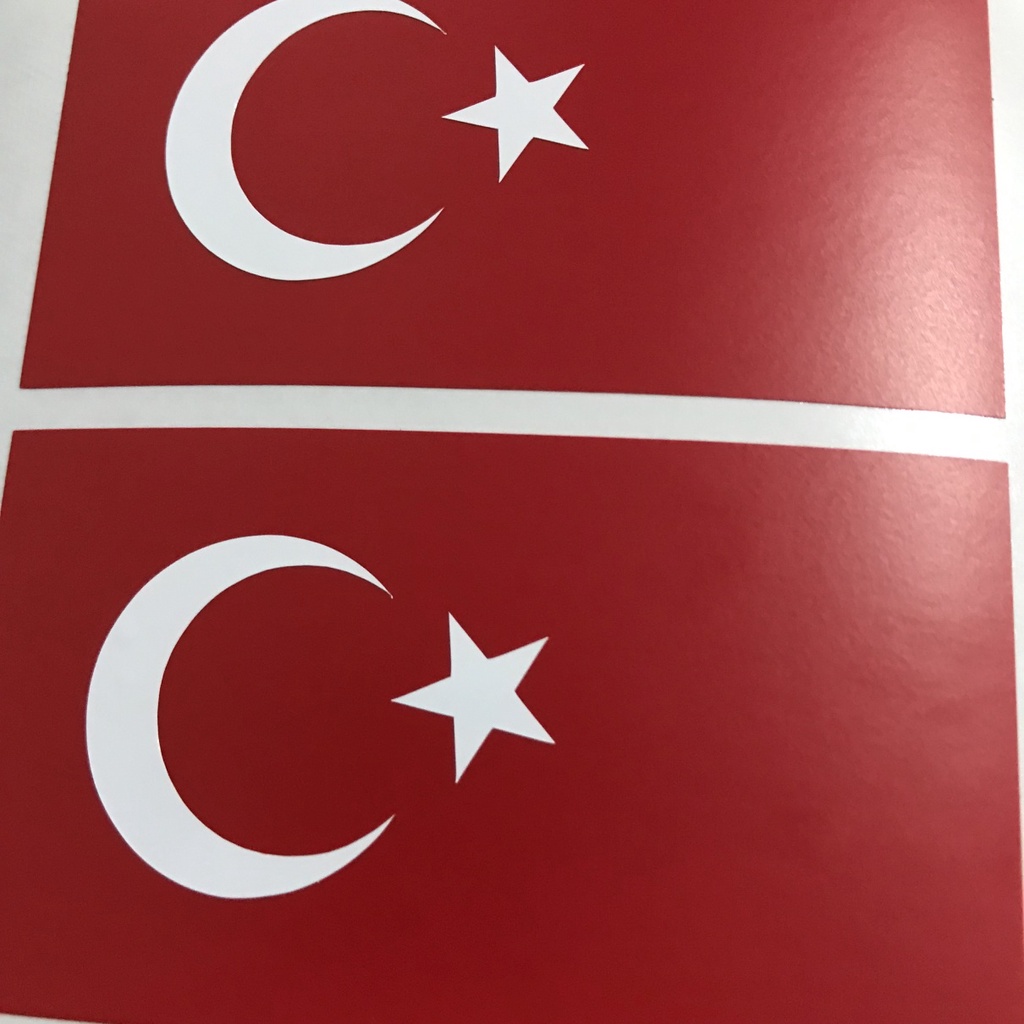 Jual cutting sticker bendera turkey turki | Shopee Indonesia