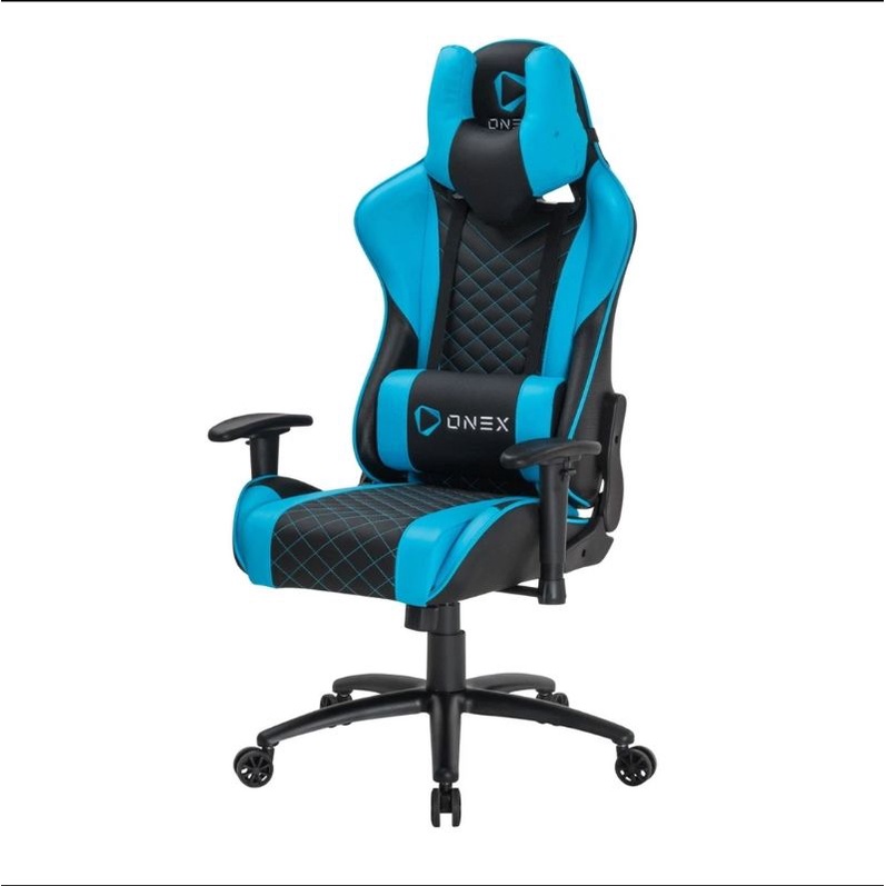 Jual ONEX GX3 GX 3 Kursi Gaming Chair Premium Blue Biru New Indonesia ...