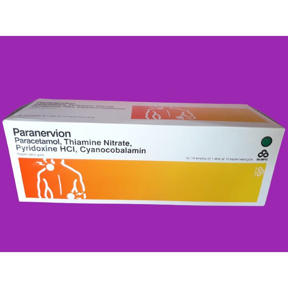 Jual Paranervion Kaplet Multivitamin Box | Shopee Indonesia