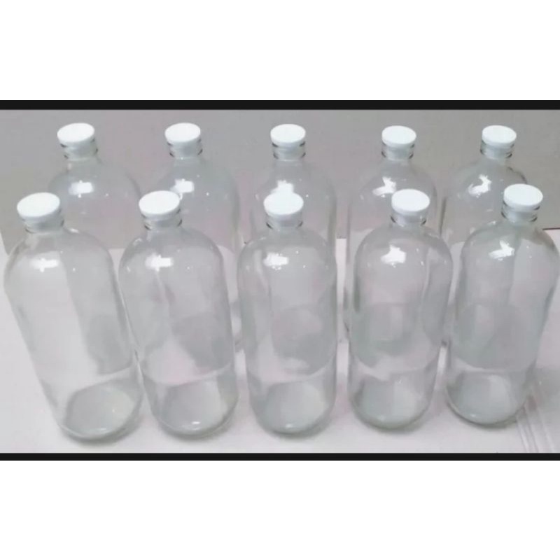 Jual botol bensin 1 Liter botol jamu 1 Liter botol kaca botol beling ...
