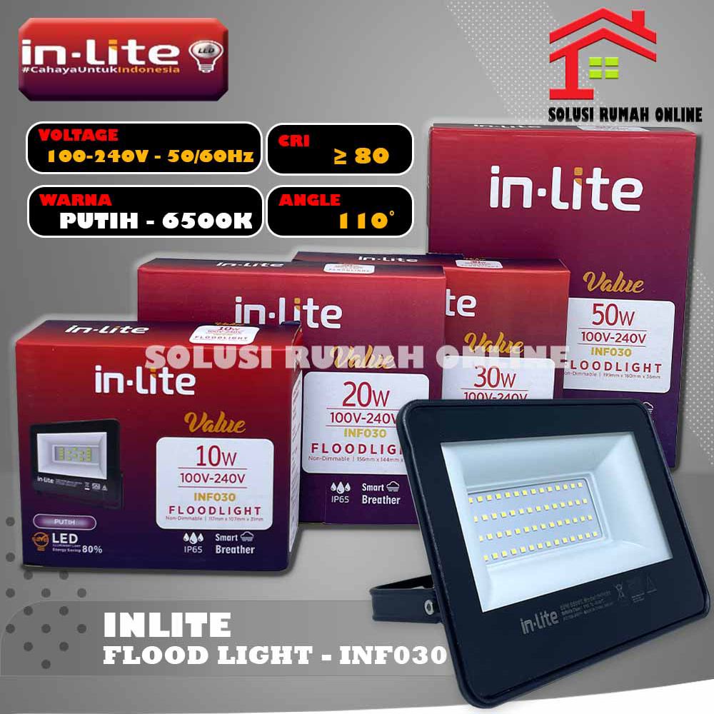 Jual Lampu Sorot LED Inlite INF030 GARANSI / Floodlight In Lite LED ... Jual Lampu Sorot LED Inlite INF030 GARANSI / Floodlight In Lite LED ...