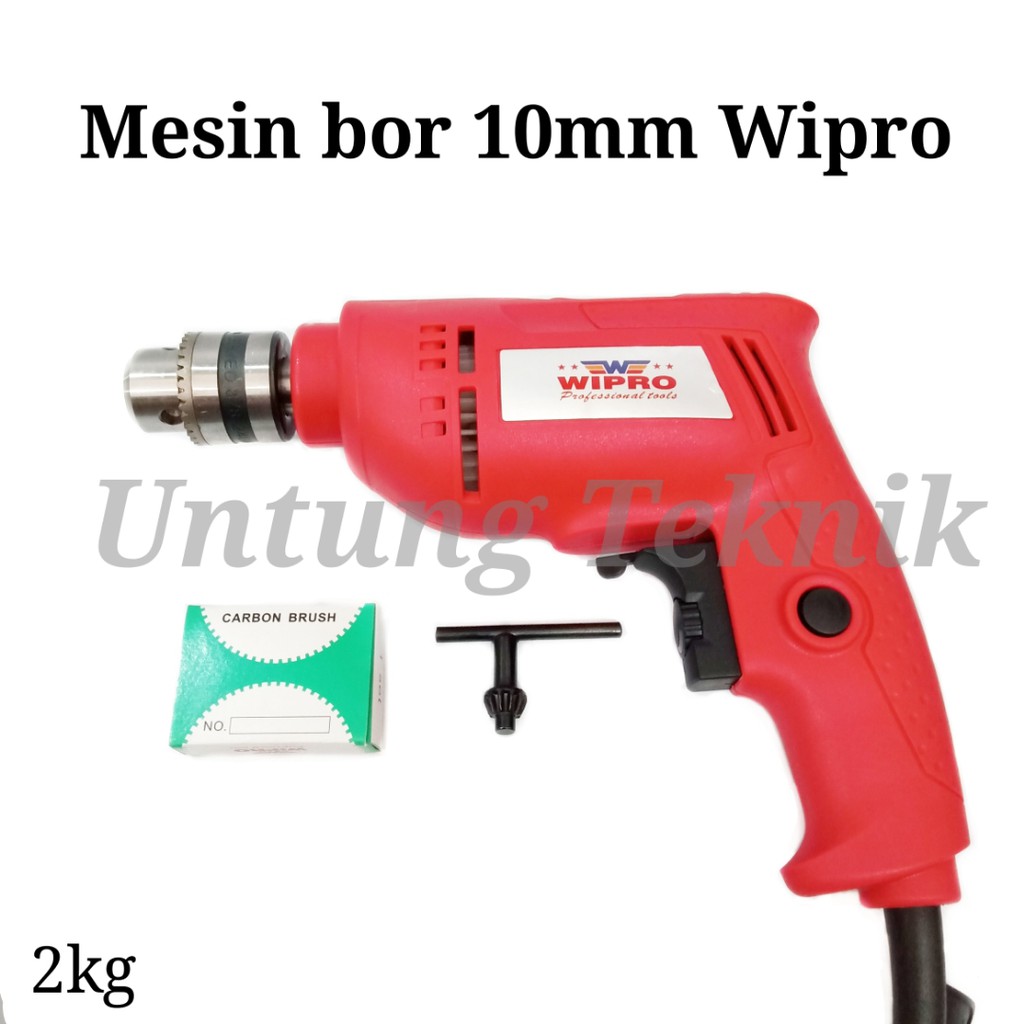 Jual WIPRO Mesin Bor 10mm W6000 dengan Waterpass - Variable Speed ...
