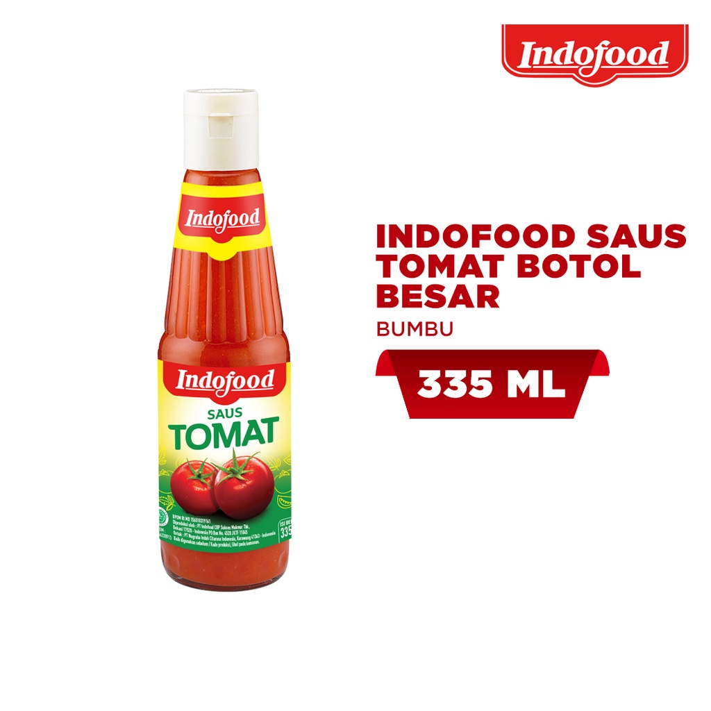 Jual Saus Tomat Indofood Botol 335 ml | Shopee Indonesia