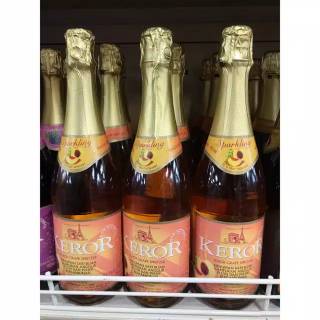 Keror Sparkling Wine Non Alkohol Red Grape Peach Apple Juice | Shopee ...