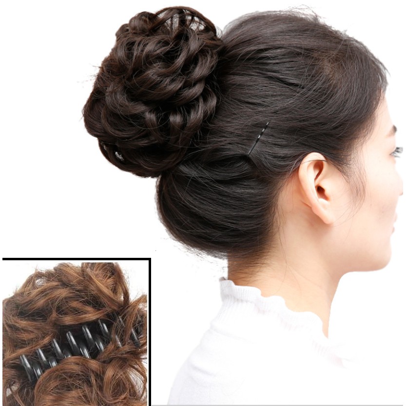 Jual RSW KOREAN FUN BUN / FUNBUN / CEPOL / SANGGUL 06 MESSY CLIP ON ...