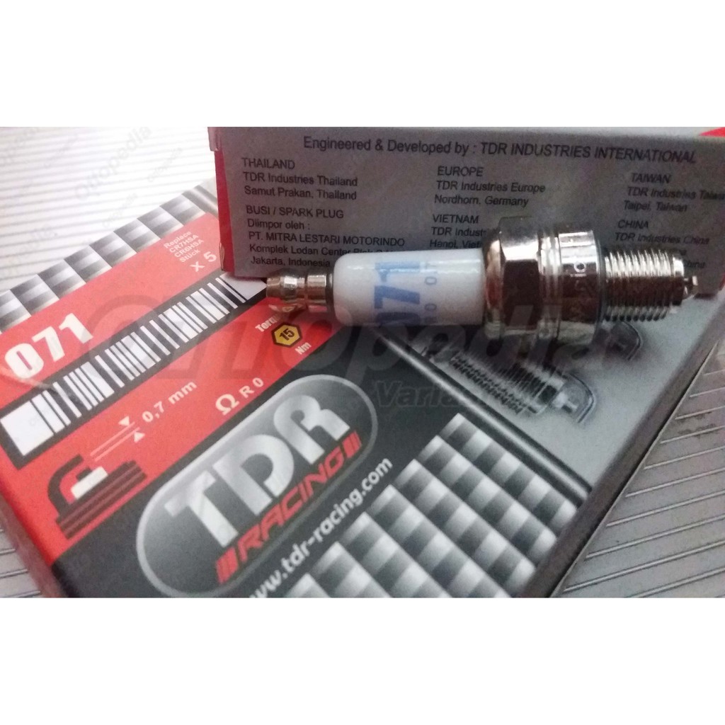 Jual Busi Ballistic PENDEK TDR 071 Jupiter Z Vega Mio Soul Revo Grand ...