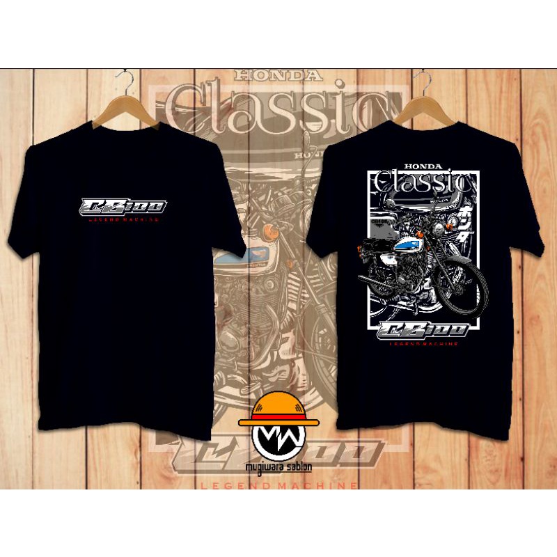 Jual Kaos Honda CB (sablon plastisol) Indonesia|Shopee Indonesia