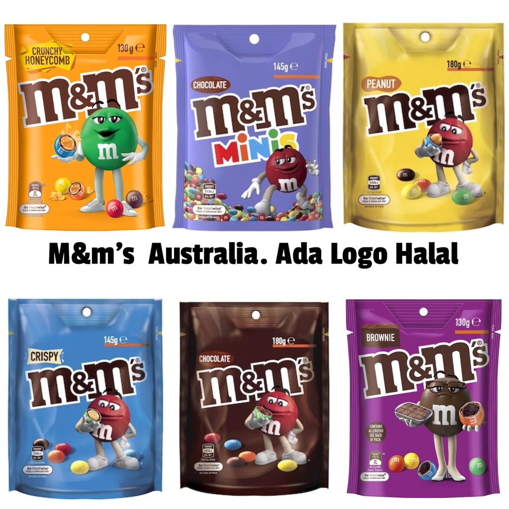 Jual M&m/M&m's Coklat Australia/MnM's Chocolate/Coklat Import/Coklat ...