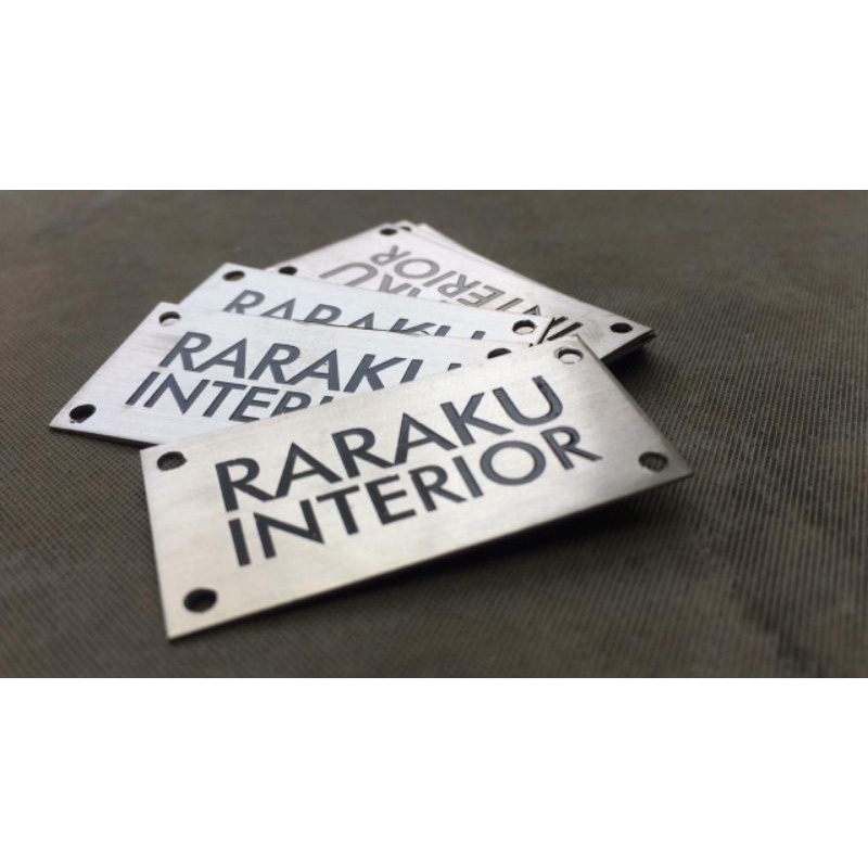 Jual label plat custom | Shopee Indonesia