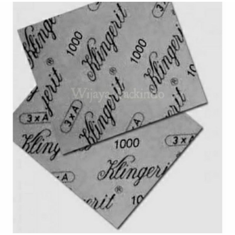 Jual Packing Klingerit 1000 5mm Lembaran / Gasket Klinger Sheet | Shopee Indonesia
