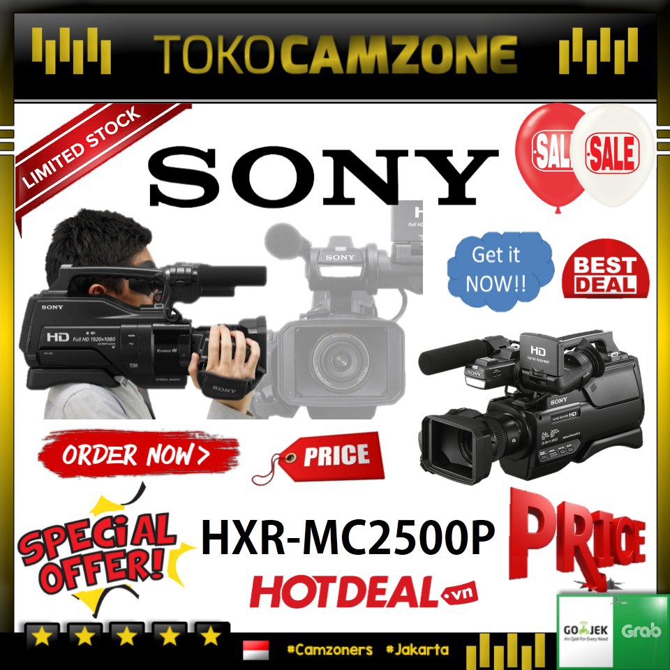 Sony Camcorder HXR MC 2500 ; MC2500 / HXR-MC2500 (Sony Indonesia ...