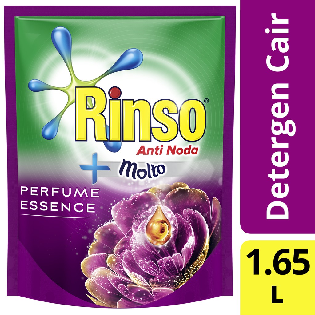 Rinso Molto Perfume Essence Liquid Deterjen Cair 1.65 L | Shopee Indonesia