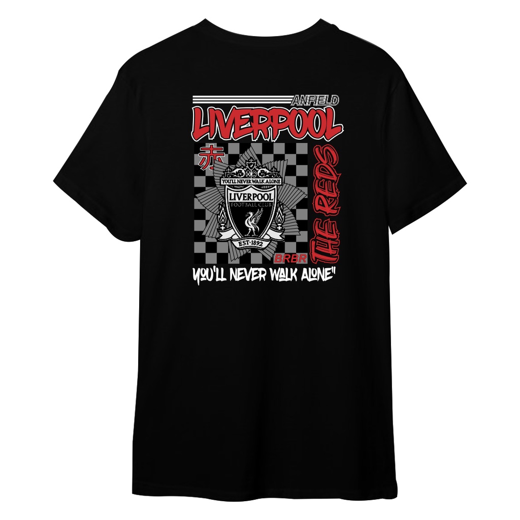 Jual Kaos LIVERPOOL Pria & Wanita Bahan Cotton Combed 24S Premium by ...