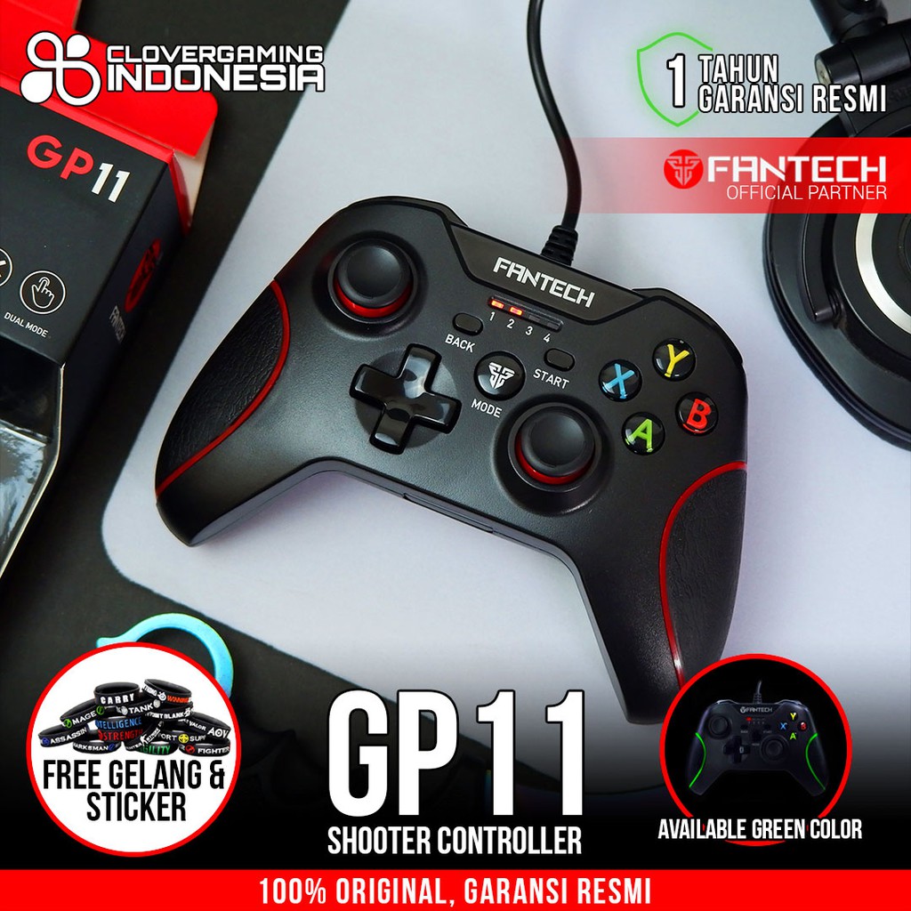 Jual FANTECH GP11 SHOOTER CONTROLLER II GAMEPAD GP-11 | Shopee Indonesia