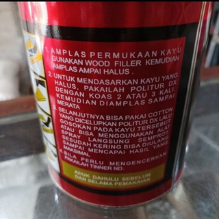 Jual politur dx plitur kayu / vernis kayu / cat kayu | Shopee Indonesia