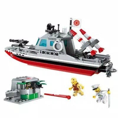 Jual KAPAL-DIECAST- MAINAN ANAK LEGO BLOCKS QMAN KAPAL PERANG ...