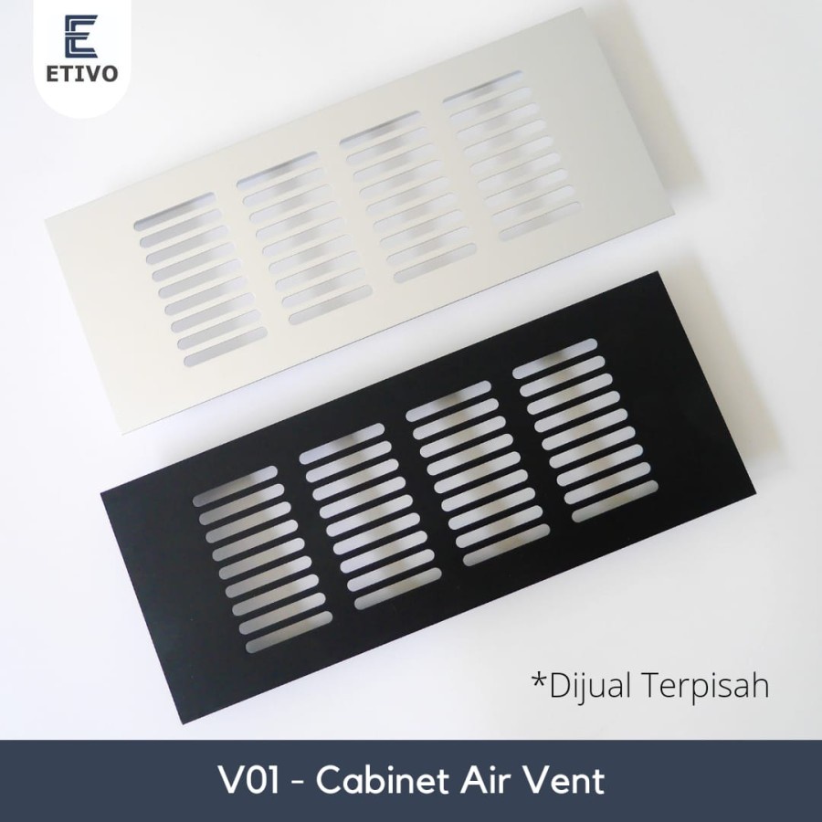Jual V01 Cabinet Air Vent Grill Penutup Lubang Hawa Pintu Lemari ...