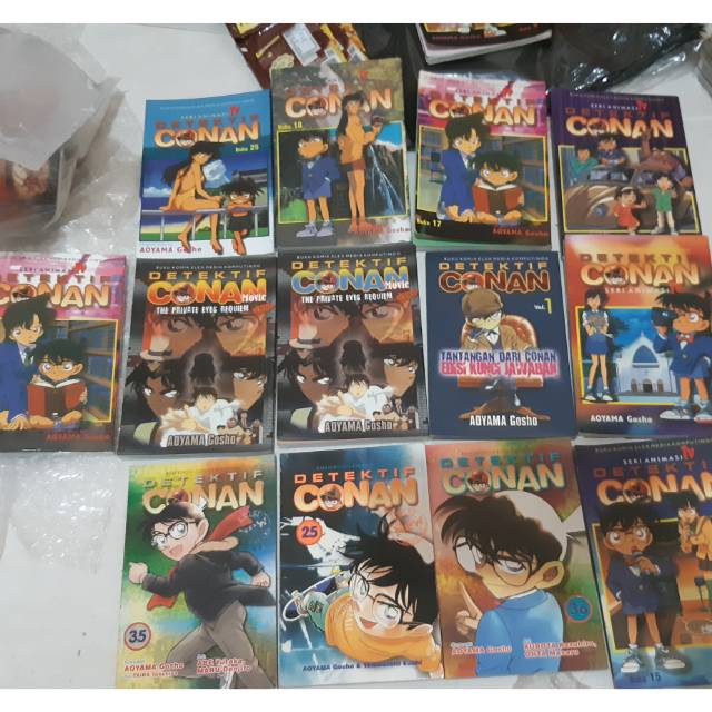 Komik Detektif Conan Animasi TV Movie / detective conan spesial | Shopee Indonesia