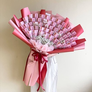 Jual kerangka bucket uang premium 40 50 60 lembar super besar bouquet ...