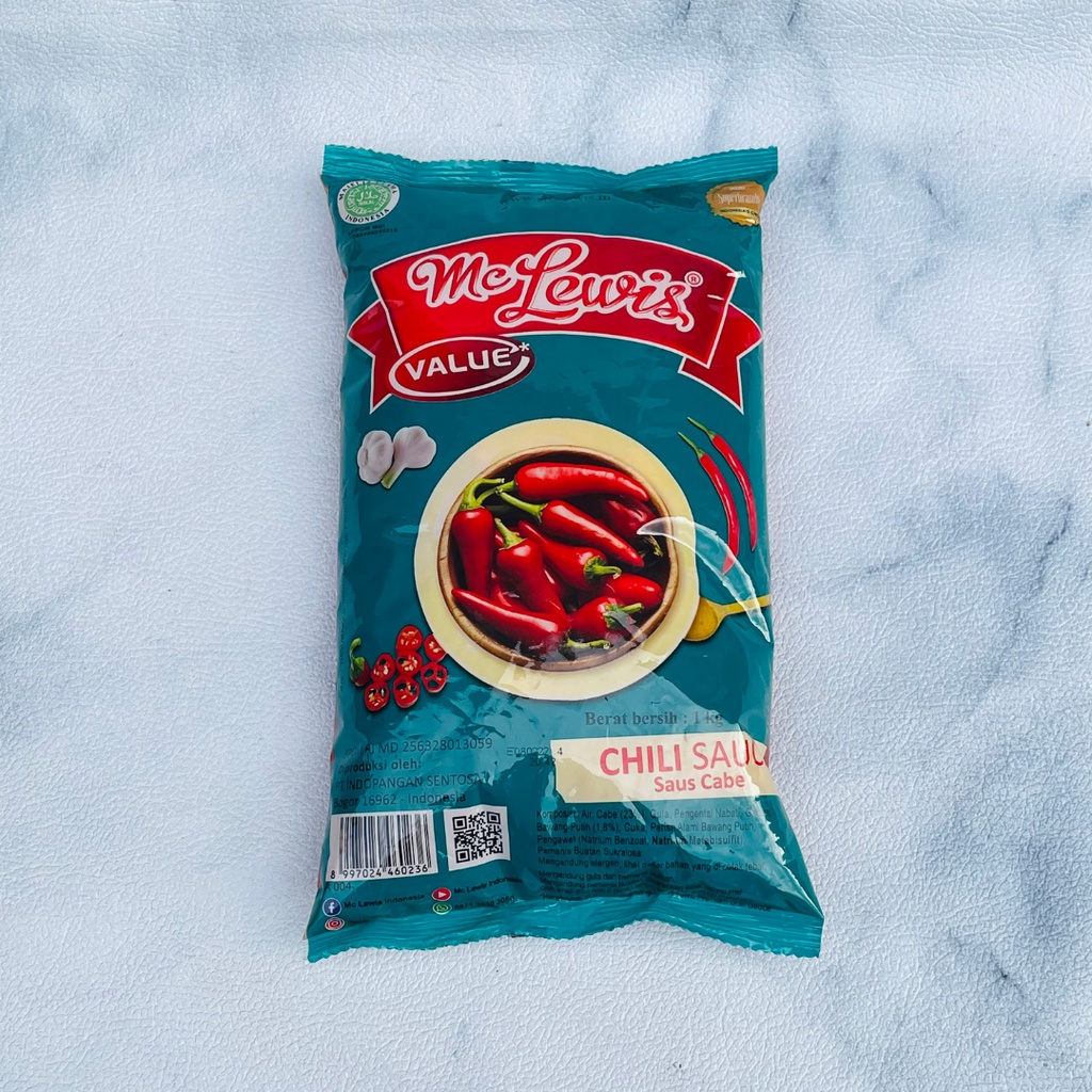 Jual MY LEWIS SAUS SAMBAL (1kg) | Shopee Indonesia
