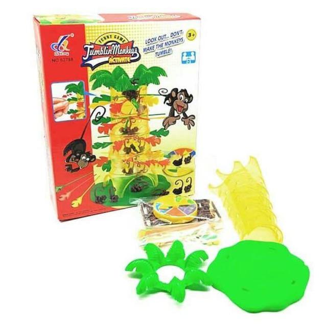 Monkey Drop Game atau Tumbling Monkey Game atau Mainan Edukasi Anak ...