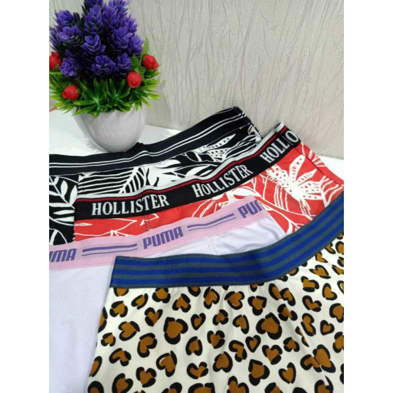 Jual Boxer Wanita Sehari Hari perpcs | Shopee Indonesia