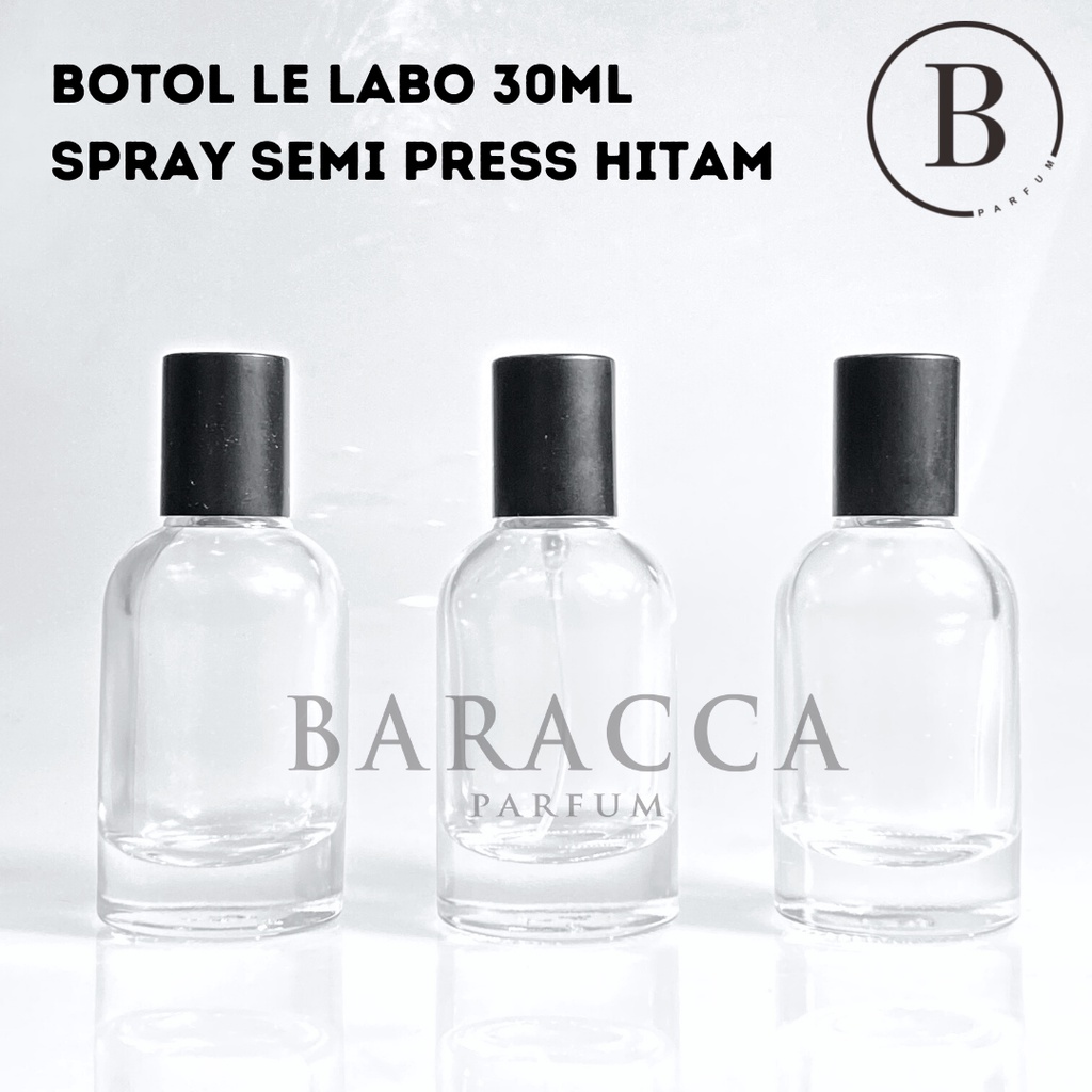 Jual Botol Parfum Le Labo 30ML Semi Press Hitam - Botol Parfum Kosong Le Labo - Botol Le Labo ...