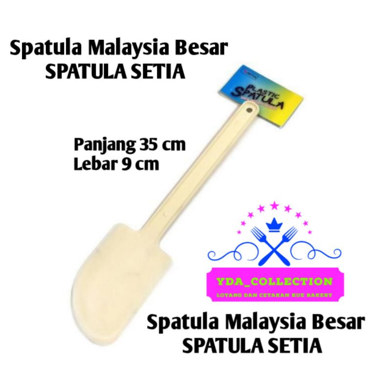 Jual SPATULA MALAYSIA BESAR 35CM / Spatula jumbo Setia / Spatula ...