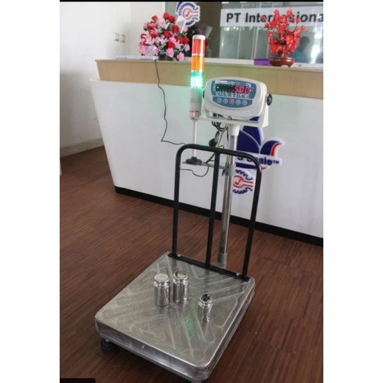 Jual Timbangan digital untuk industri expedisi barang serbaguna plus alarm warning merek sonic ...