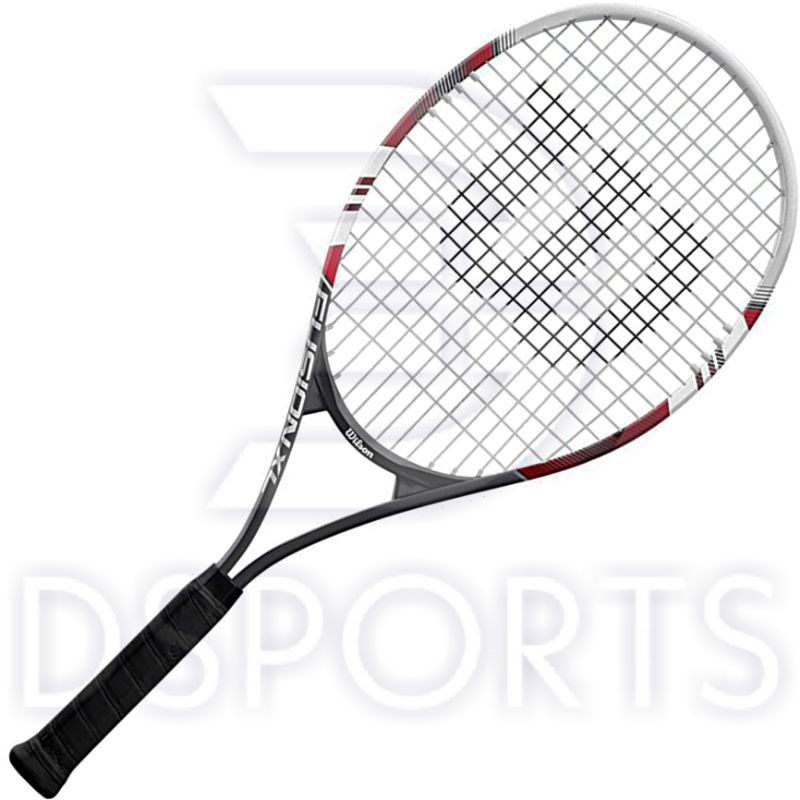 Jual Wilson Fusion XL 112 274Gr 16 19 274 g White Red ( Racket Tennis ...