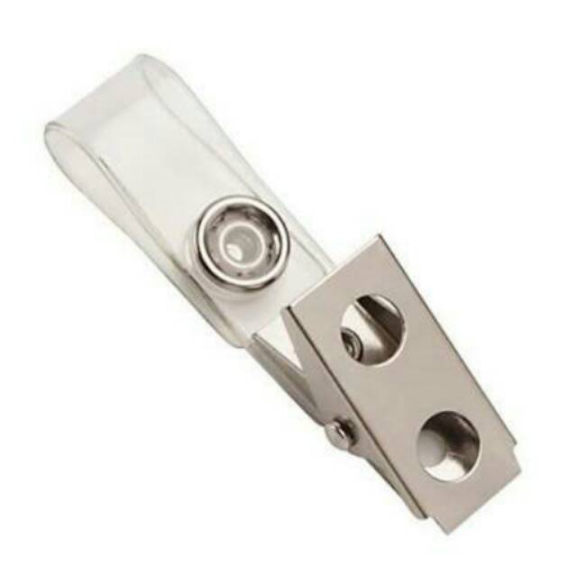 Jual Id card cliper - clip name tag - penjepit id card nama kantor ...