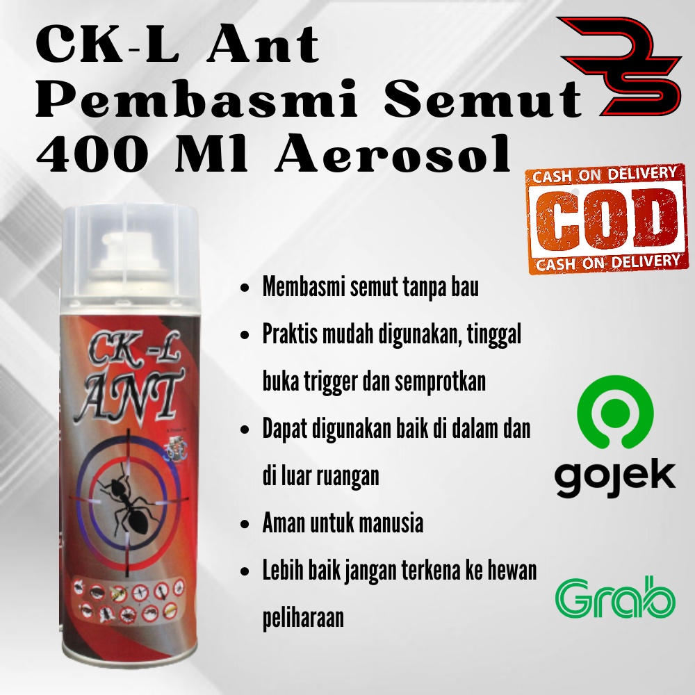 Jual Racun Pembasmi Semut CKL Ant Spray 400ml AEROSOL Super Ampuh / Obat Hama Serangga | Shopee ...
