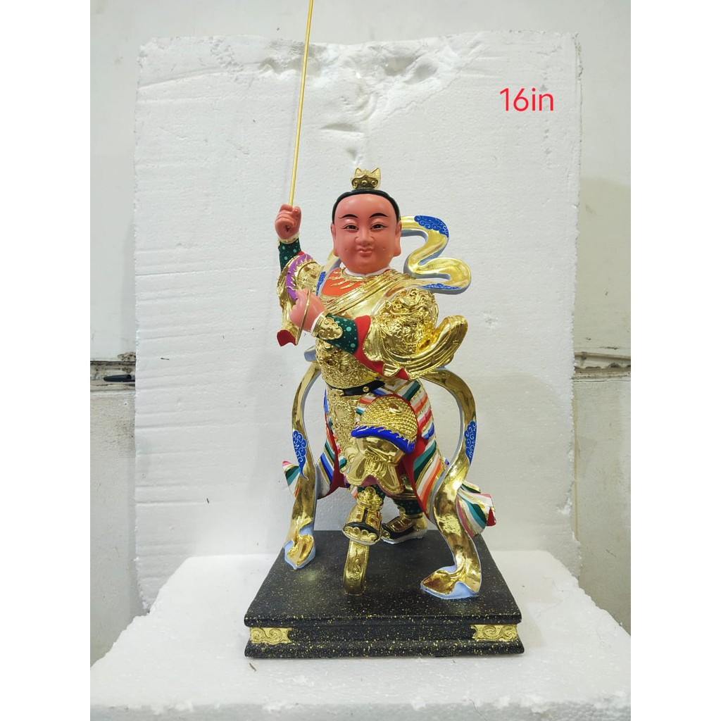 Jual Patung Dewa naca nacha Nezha locia 16 inch kayu taiwan | Shopee ...