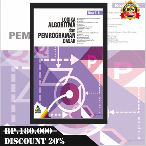 Jual dasar logika pemrograman komputer (update version) Harga Terbaik ...
