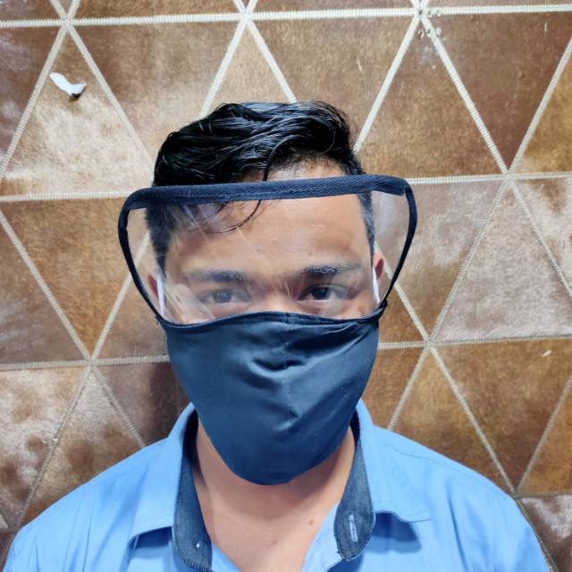 Jual Face Shield masker APD praktis pelindung wajah anti corona( bisa ...