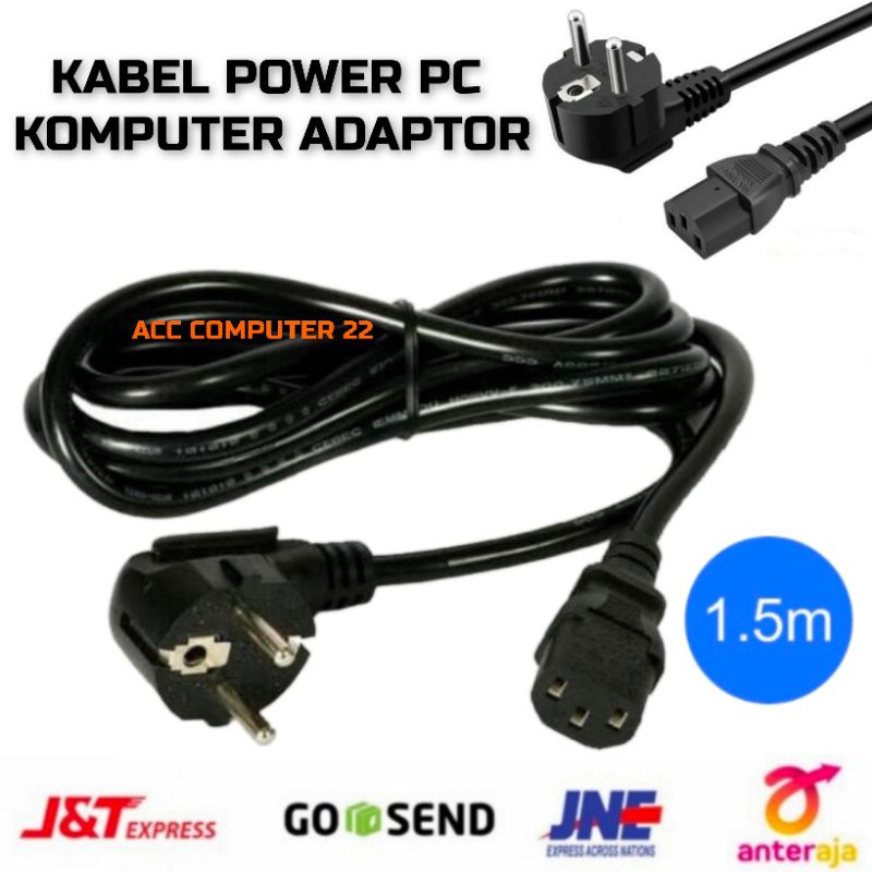 Jual KABEL POWER PC / KOMPUTER | Shopee Indonesia