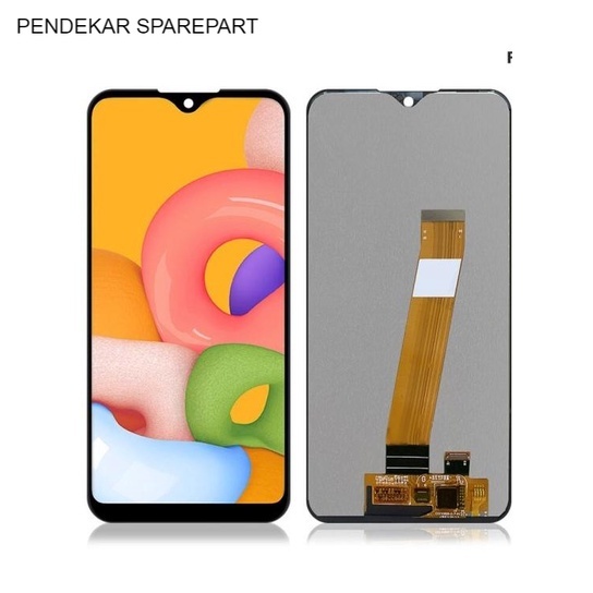 Jual LCD TOUCHSCREEN SAMSUNG A01 A015 A015F FULLSET LAYAR SENTUH CONNECTOR BIG ORI OEM Indonesia ...