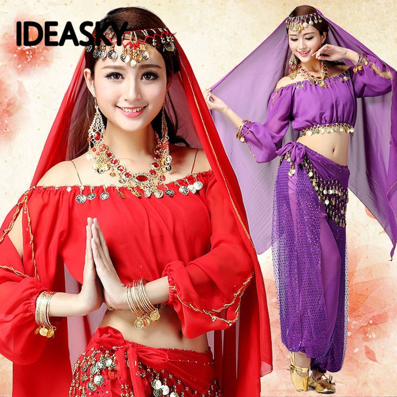 Jual Preorder Women Costume For Dance Bollywood Indian Womens Belly