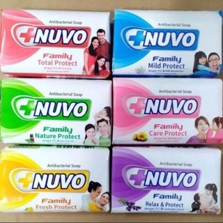 Jual Nuvo Family Sabun Mandi Batang Padat Antibakteri Antibacterial Bar Soap Total Mild Nature ...